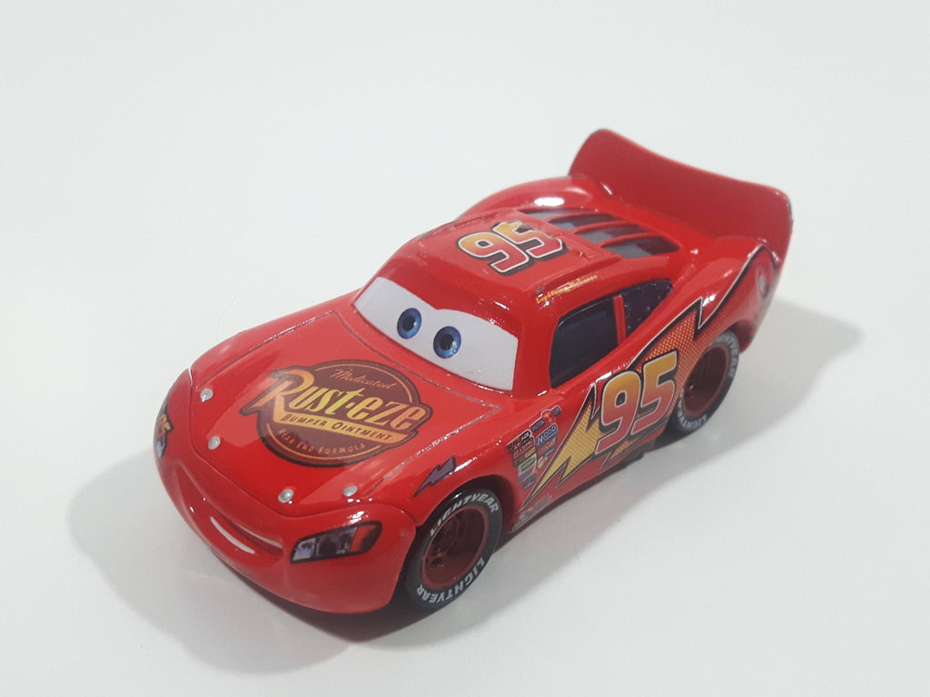 Disney Pixar Cars Lightning McQueen #95 Red Die Cast Toy Race Car Vehi ...