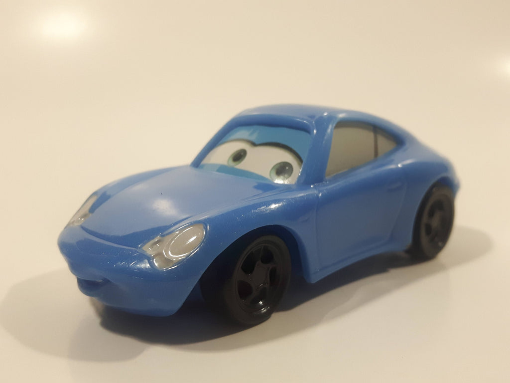 2006 McDonald's Disney Pixar Cars Sally Porsche Light Blue Pullback Pl ...