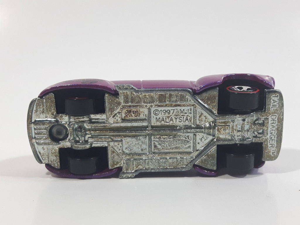 2005 Hot Wheels Red Lines Tail Dragger Purple Die Cast Toy Car Vehicle ...
