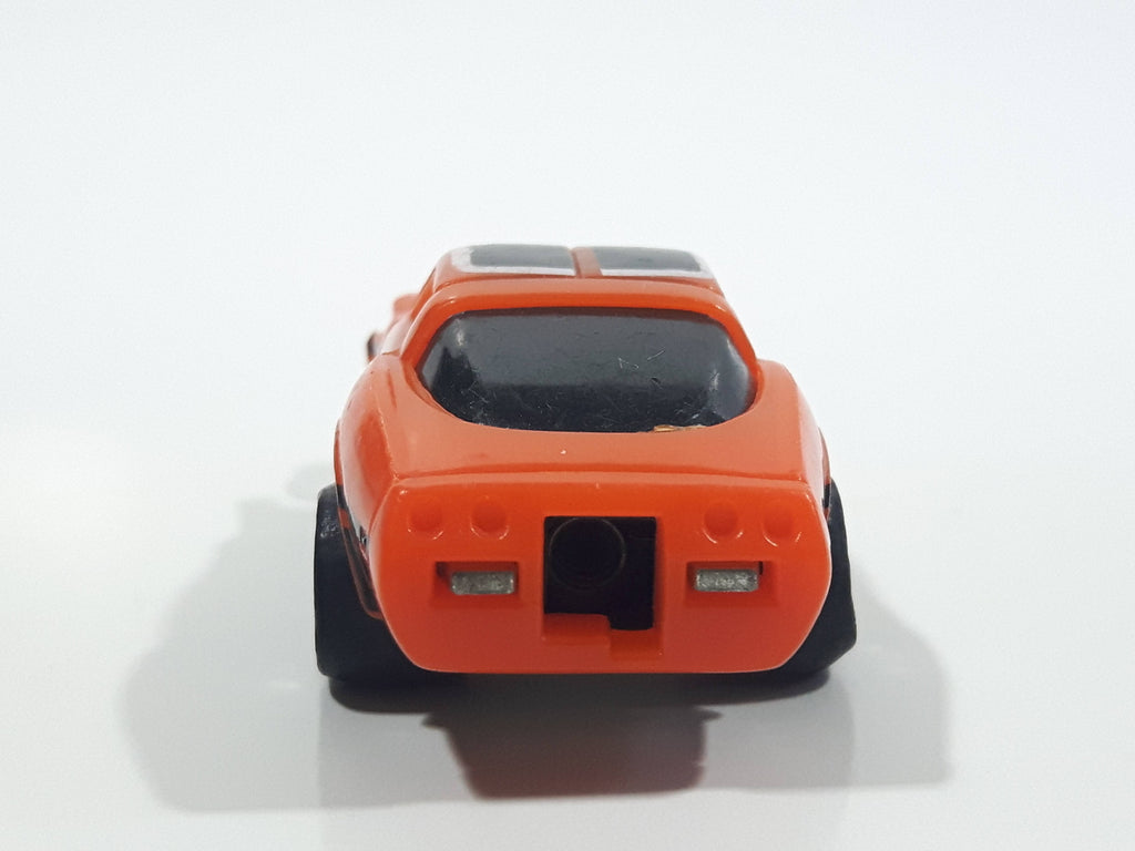 1983 Kidco Burnin' Key Cars Demolition Cars Corvette Orange Plastic Di ...