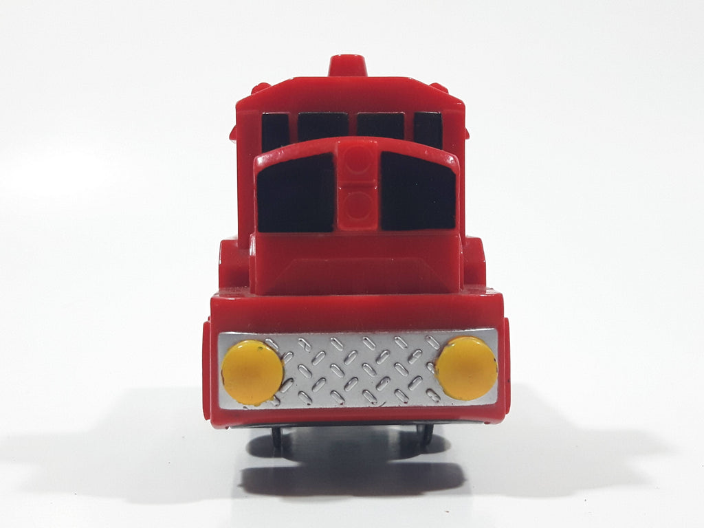 2004 Mattel GeoTrax Push Along Train Locomotive Red Plastic Toy ...