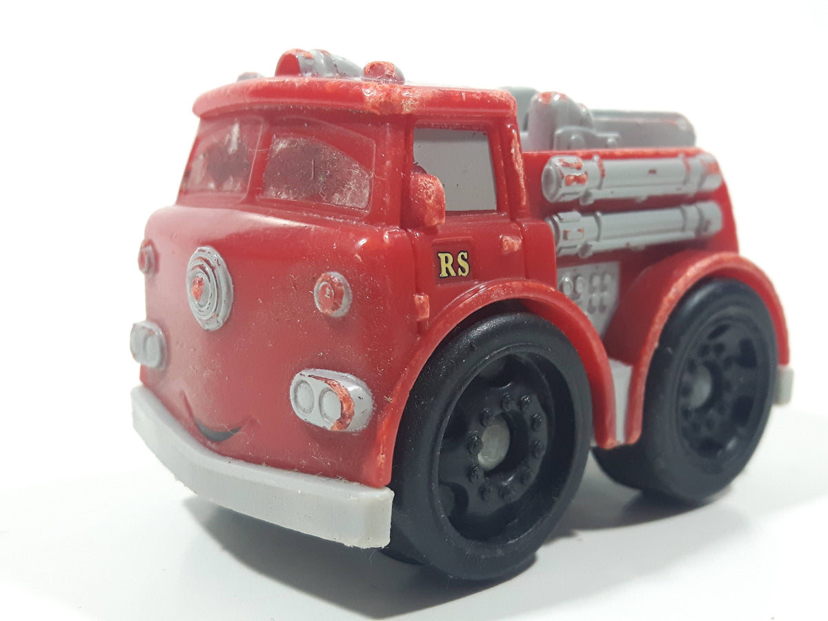 2012 Mattel Fisher Price RS Radiator Springs Ladder Fire Truck Red Pla ...