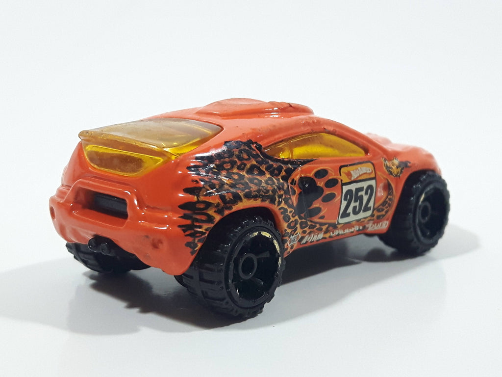 2010 Hot Wheels Jungle Rally Toyota RSC (Rugged Sport Coupe) Orange Di ...