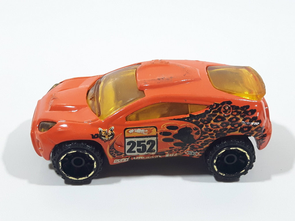 2010 Hot Wheels Jungle Rally Toyota RSC (Rugged Sport Coupe) Orange Di ...