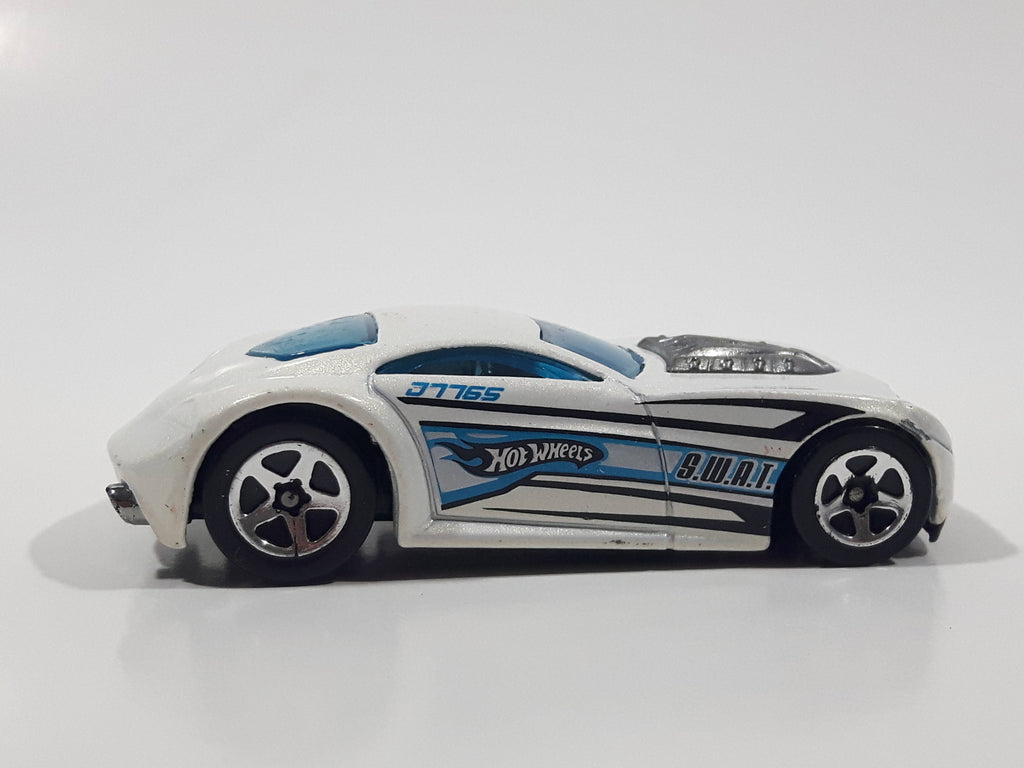 2006 Hot Wheels S.W.A.T. Copter Semi Sir Ominous Pearl White Die Cast ...