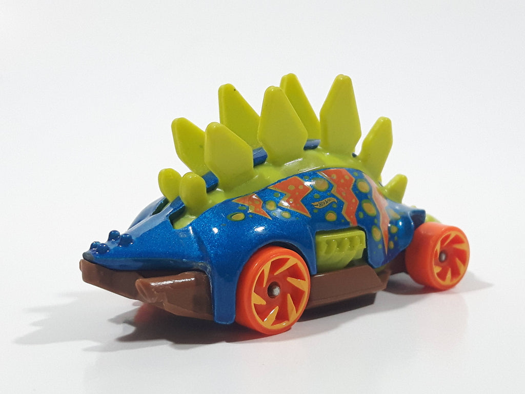 2019 Hot Wheels Dino Riders Motosaurus Blue Die Cast Toy Car Vehicle ...