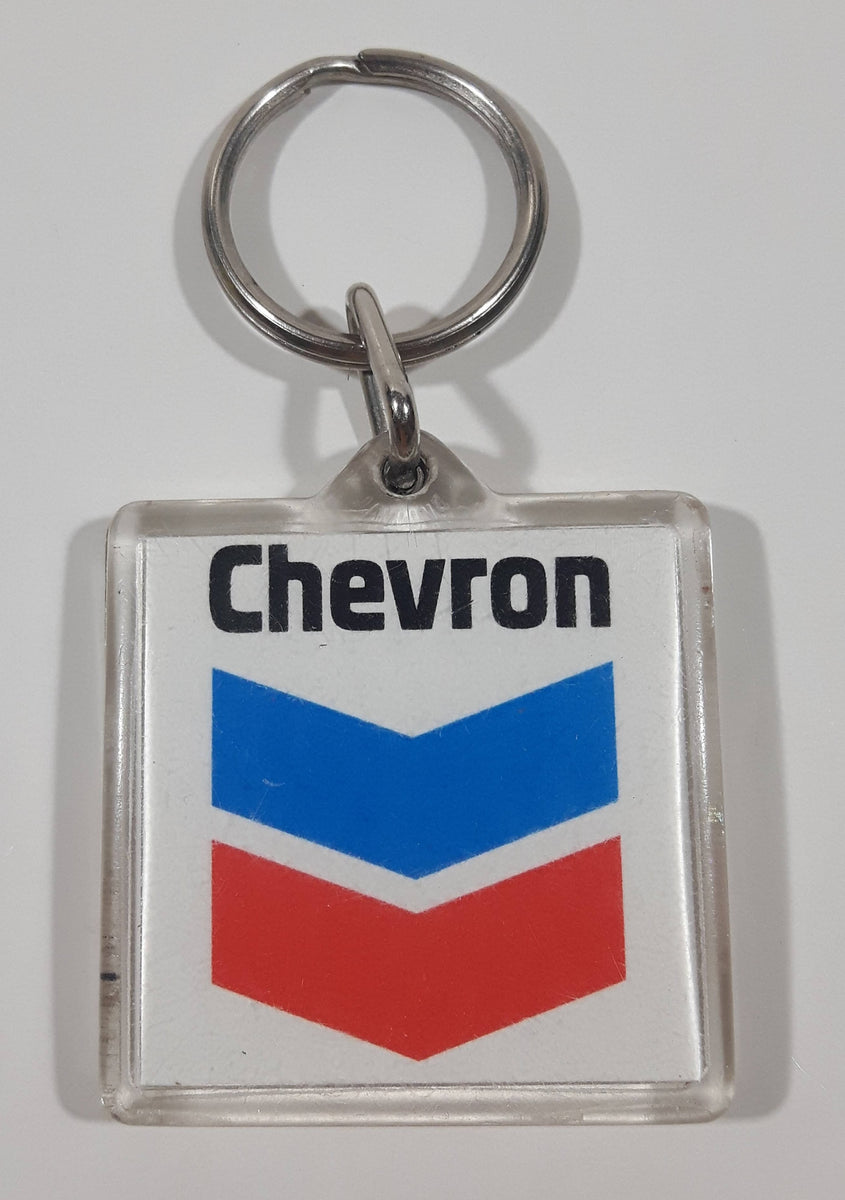 Chevron Gas Stations Acrylic Key Chain – Treasure Valley Antiques ...