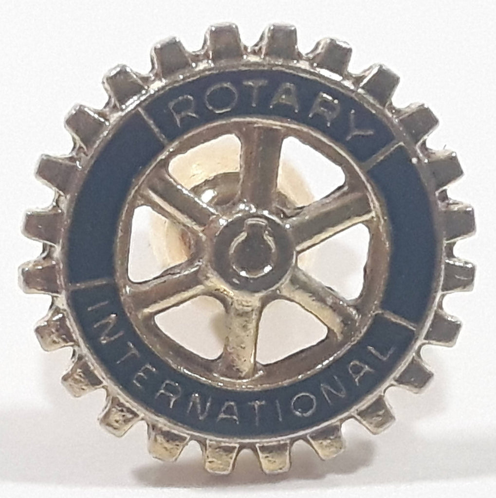 Rotary International Small Enamel Metal Pin – Treasure Valley Antiques ...