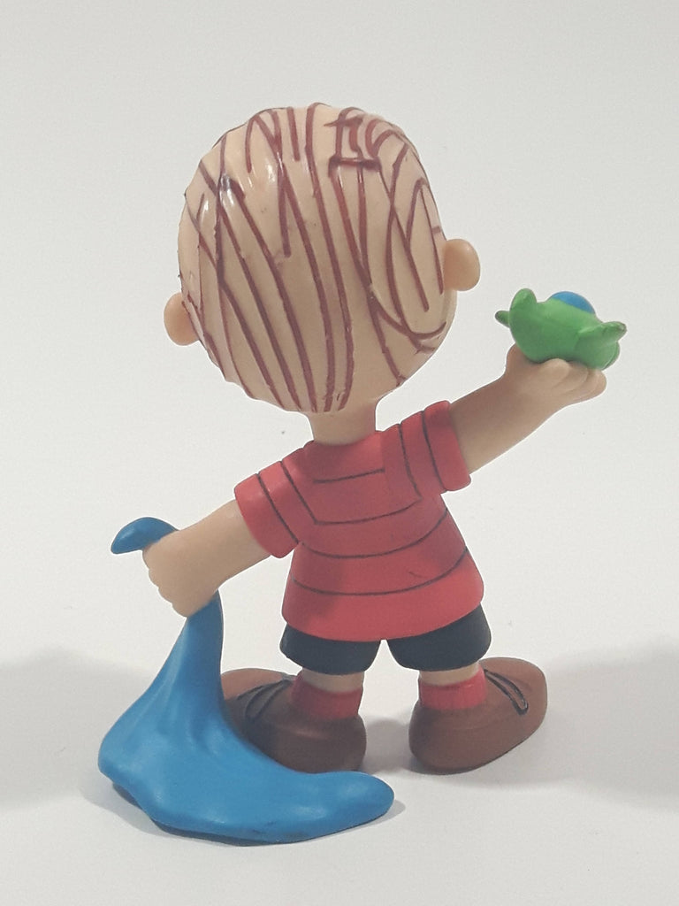 JP Just Play PNTS Peanuts Linus Holding Green Airplane and Blue Blanke ...