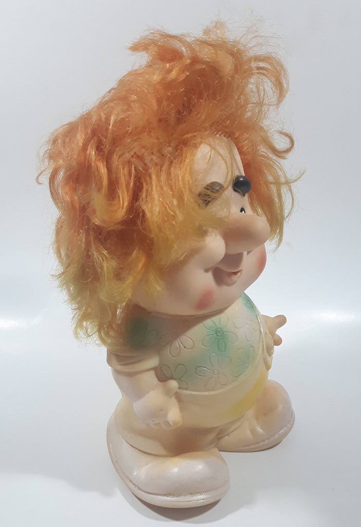 Vintage Karlsson Russian Soviet Orange Hair Big Eyebrows 8 1/2" Tall R ...