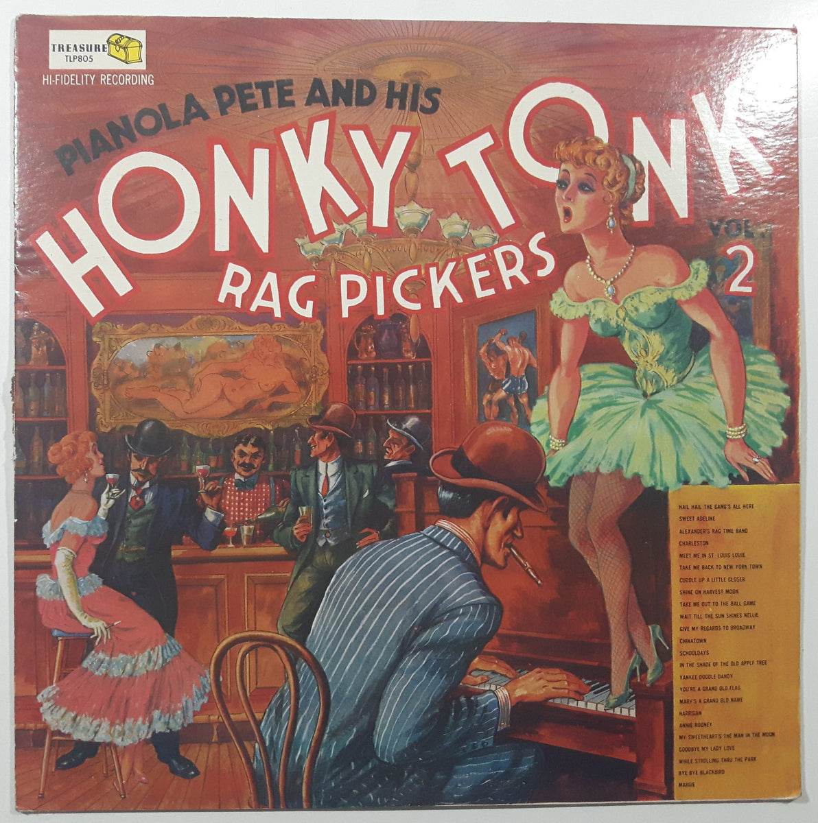 Treasure Productions Pianola Pete And His Honky Tonk Rag Pickers 12" V ...