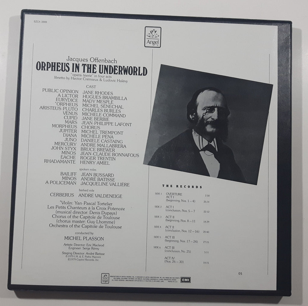1979 EMI Capitol Records Angel Offenbach Orpheus In The Underworld 12 ...