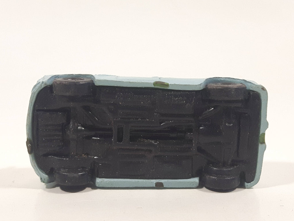 Disney Pixar Cars Light Blue Green Car Mini PVC Hard Rubber Toy Car Ve ...