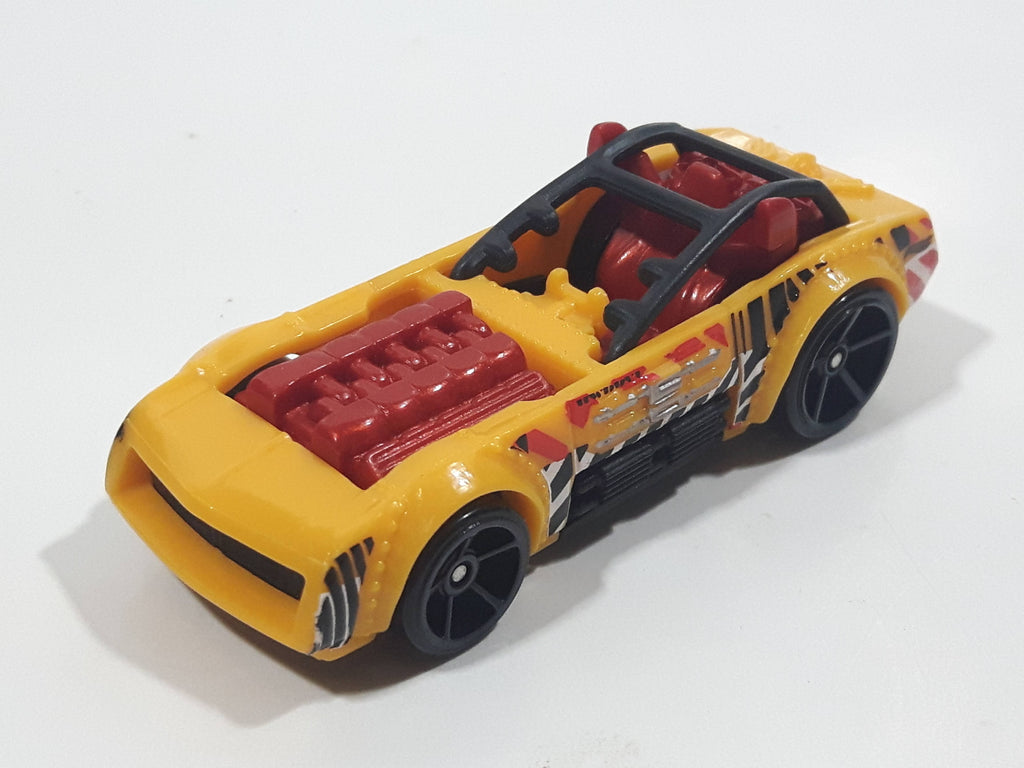 2017 Hot Wheels HW Dare Devils Piledriver Yellow Die Cast Toy Car Vehi ...