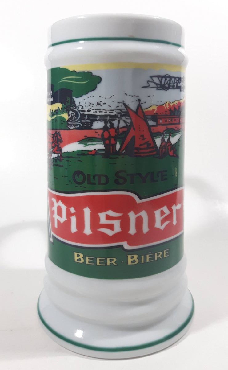 Pilsner Old Style Beer Bunny Rabbit 6 1/4" Tall Stein Mug Breweriana C ...
