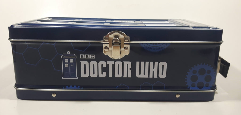 2012 BBC Doctor Who Police Public Call Box Tardis Shaped Embossed Tin ...