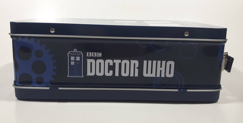 2012 BBC Doctor Who Police Public Call Box Tardis Shaped Embossed Tin ...