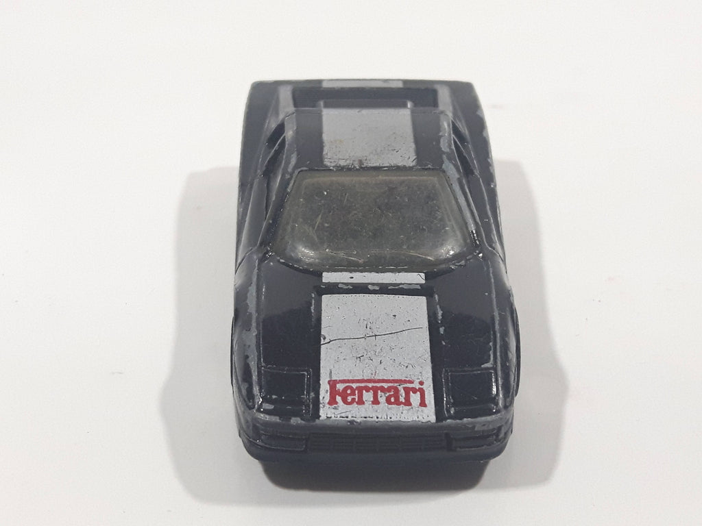 1986 Matchbox Ferrari Testarossa Black Die Cast Toy Car Vehicle ...