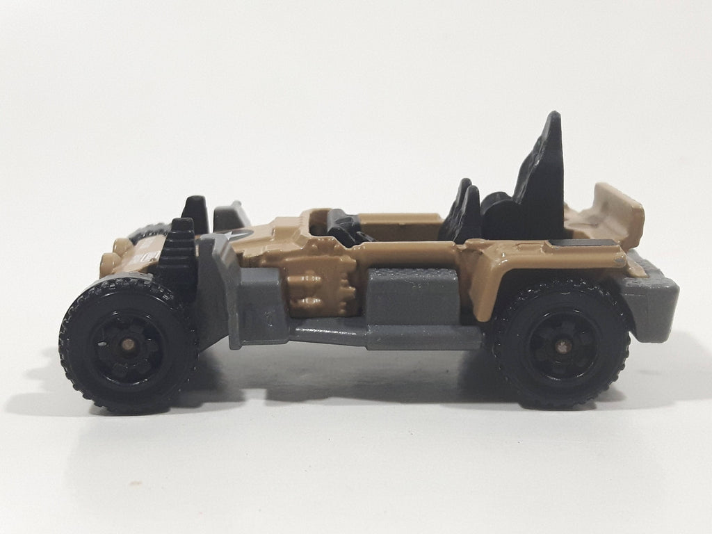 2016 Matchbox Military Sahara Sweeper Light Brown Beige Die Cast Toy C ...