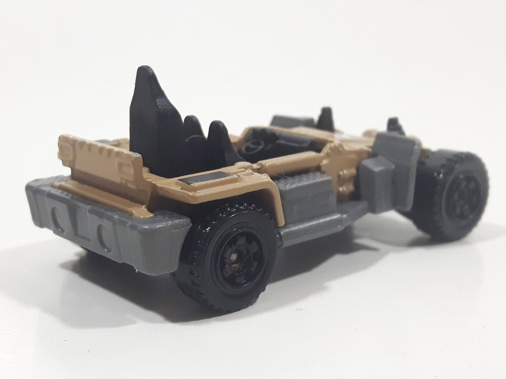 2016 Matchbox Military Sahara Sweeper Light Brown Beige Die Cast Toy C ...