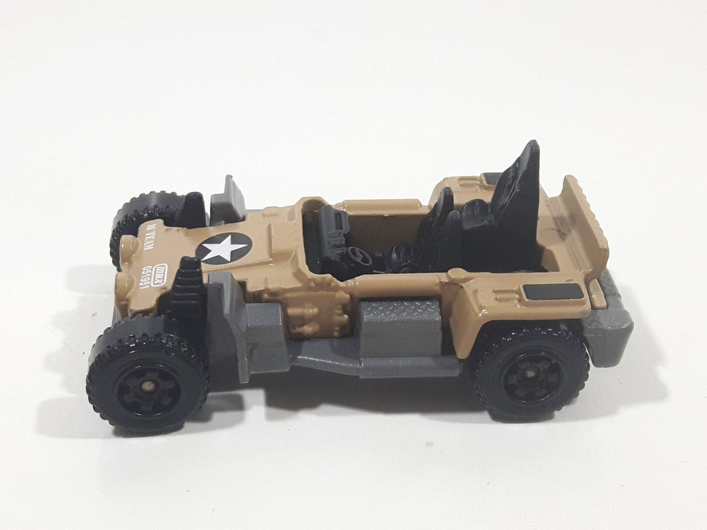 2016 Matchbox Military Sahara Sweeper Light Brown Beige Die Cast Toy C ...