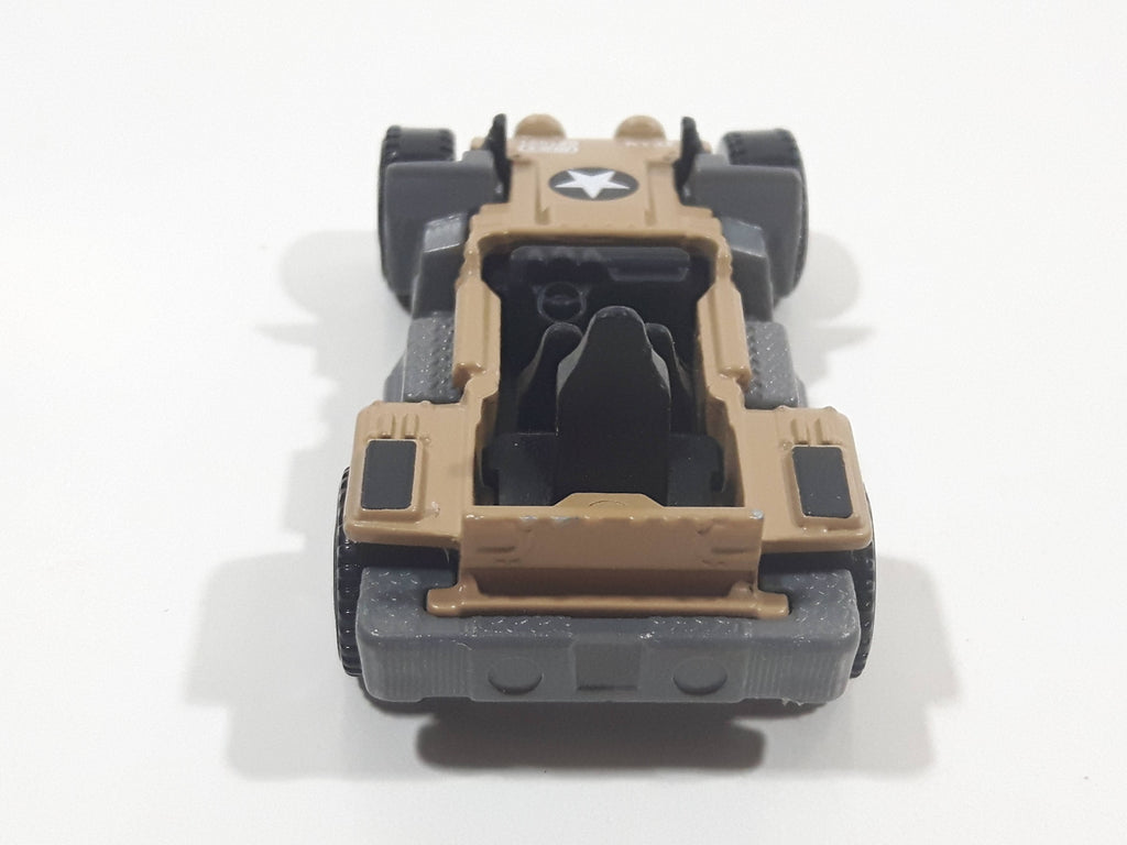 2016 Matchbox Military Sahara Sweeper Light Brown Beige Die Cast Toy C ...