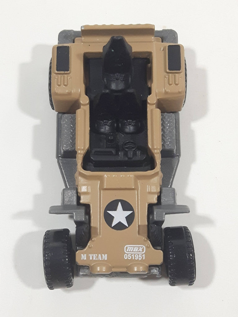 2016 Matchbox Military Sahara Sweeper Light Brown Beige Die Cast Toy C ...