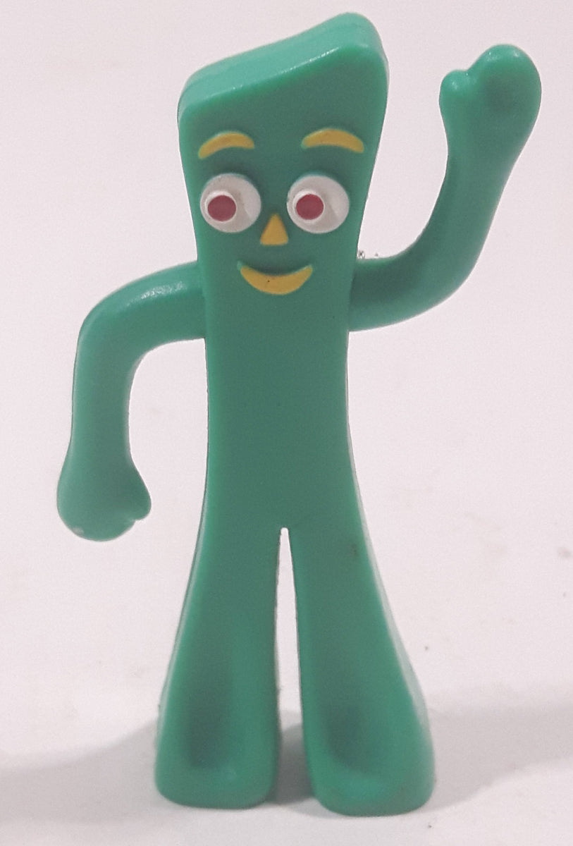 Prema Toy Gumby and Friends Green Bendable Rubber Gumby 2 3/4" Tall To ...