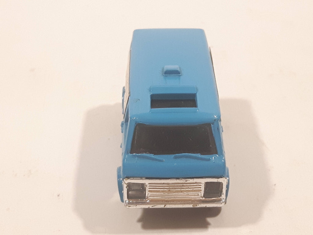 Bachmann HO Scale Trackster Inspection Car Blue Metal Train Car Vehicl ...