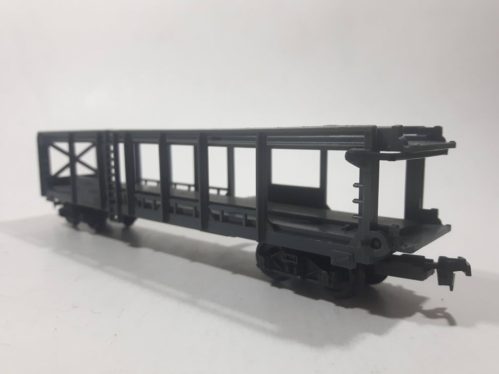 Lima HO Scale Car Transporter Auto Hauler Grey Plastic Train Car Vehic ...