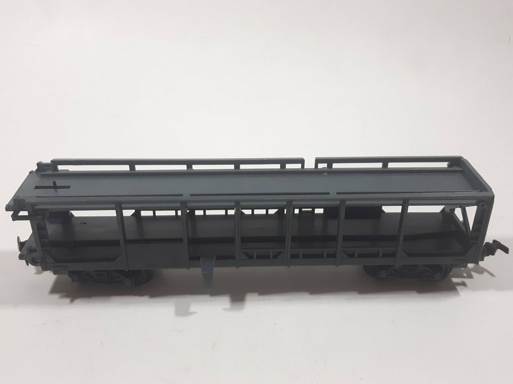 Lima HO Scale Car Transporter Auto Hauler Grey Plastic Train Car Vehic ...