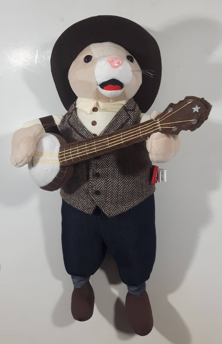 Northern Gifts KIA Hamstar Mascot with Banjo and Cowboy Hat 13" Tall S ...