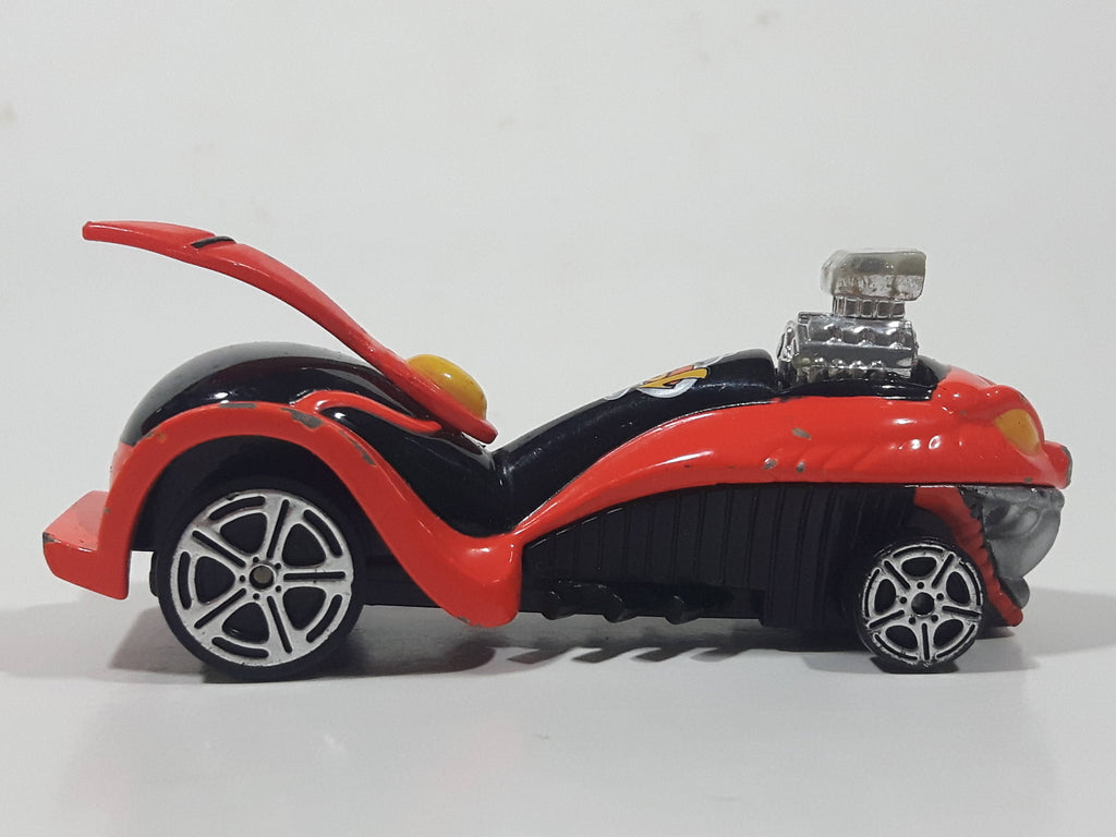 2001 Hasbro Disney Pixar Aladdin Jafar Orange Die Cast Toy Car Vehicle ...