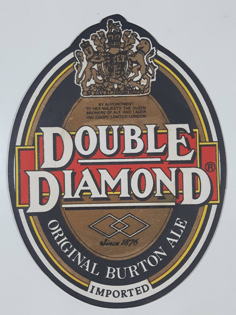 Double Diamond Original Burton Ale Imported Paper Beverage Drink Coast ...