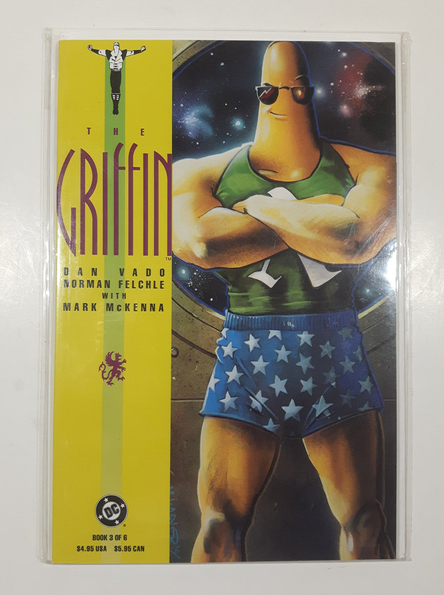 1991 DC Comics The Griffin #3 of 6 Comic Book On Board in Bag ...