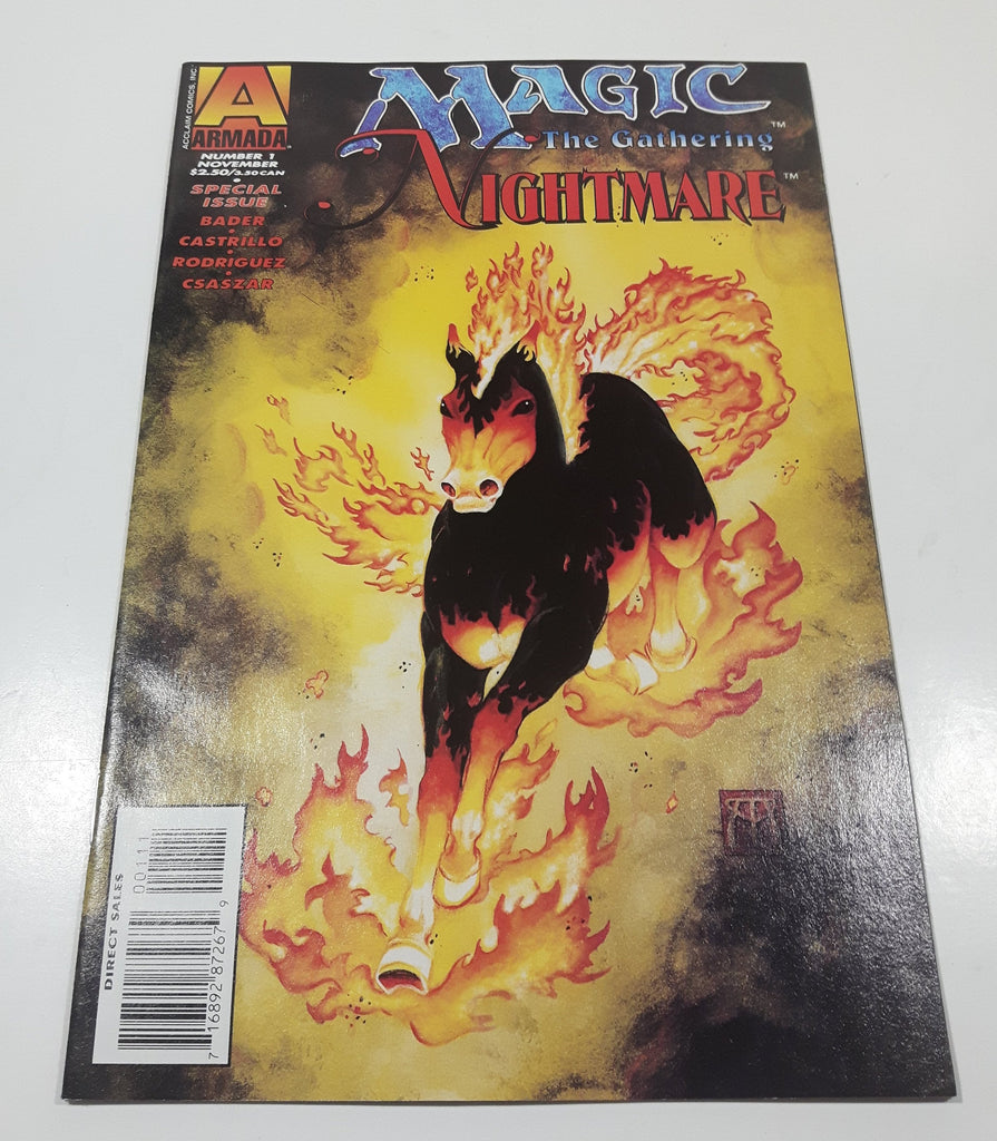1995 Acclaim Comics Armada Magic The Gathering #1 Nightmare Comic Book ...