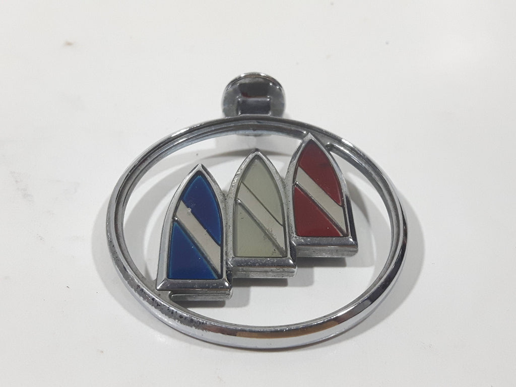Vintage 1980s Buick Century Round Metal Hood Ornament Emblem Badge 2 ...
