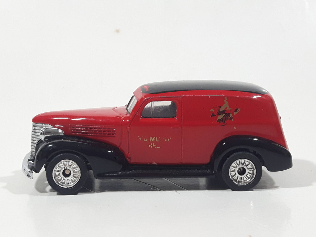 1992 Matchbox '39 Chevy Sedan Delivery Red and Black Big Muddy Red Dub ...