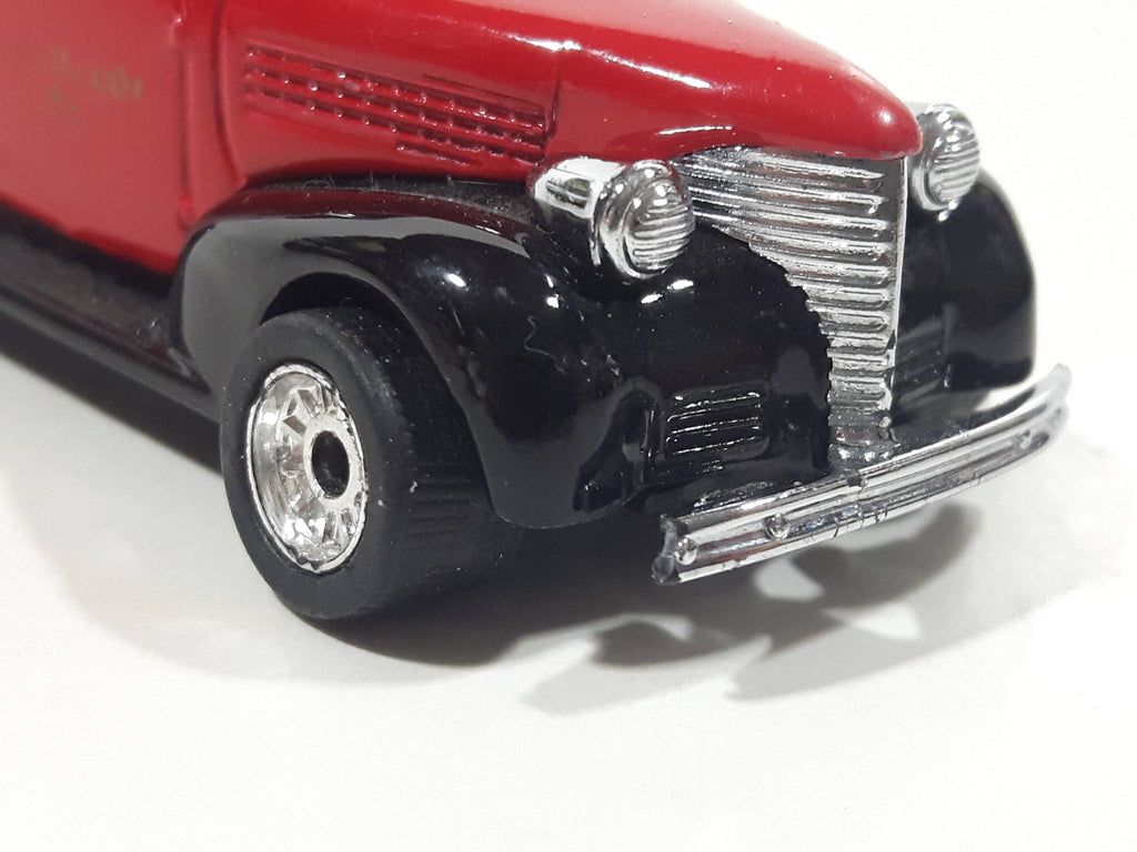 1992 Matchbox '39 Chevy Sedan Delivery Red and Black Big Muddy Red Dub ...