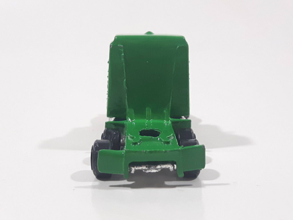Unknown Brand Semi Tractor Truck Green Die Cast Toy Car Vehicle ...