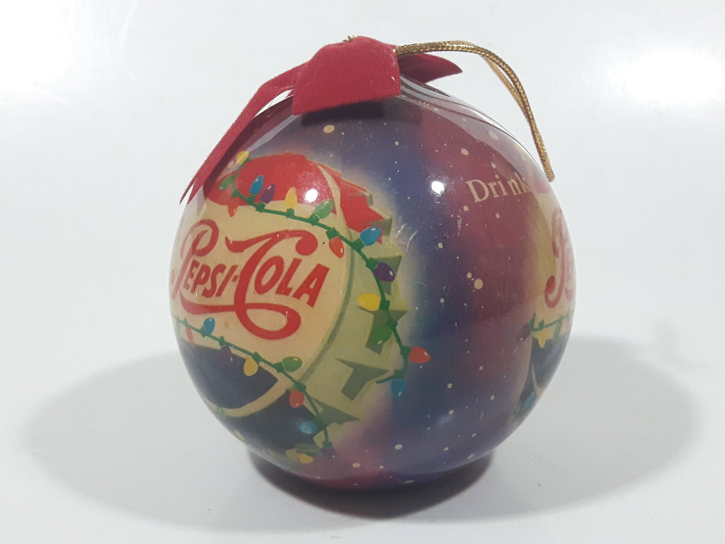Rare Matrix Drink Pepsi Cola 3" Diameter Spherical Christmas Bulb Orna ...