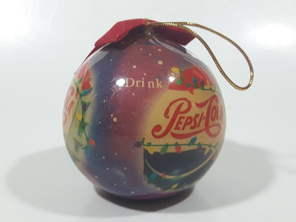 Rare Matrix Drink Pepsi Cola 3" Diameter Spherical Christmas Bulb Orna ...