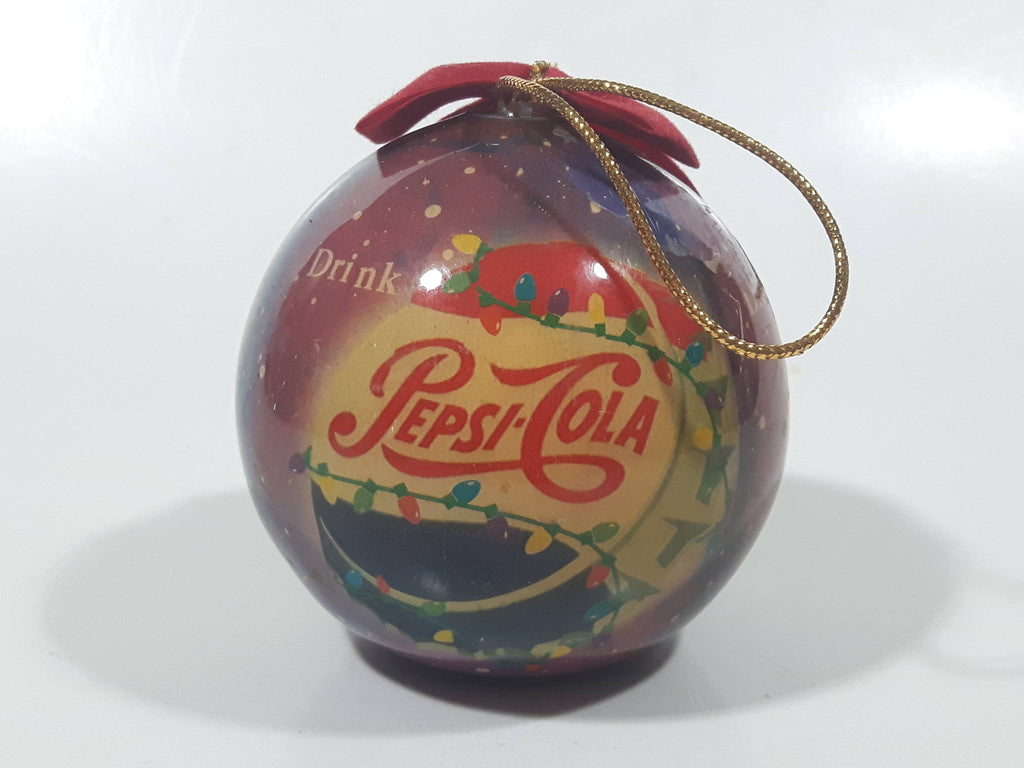 Rare Matrix Drink Pepsi Cola 3" Diameter Spherical Christmas Bulb Orna ...