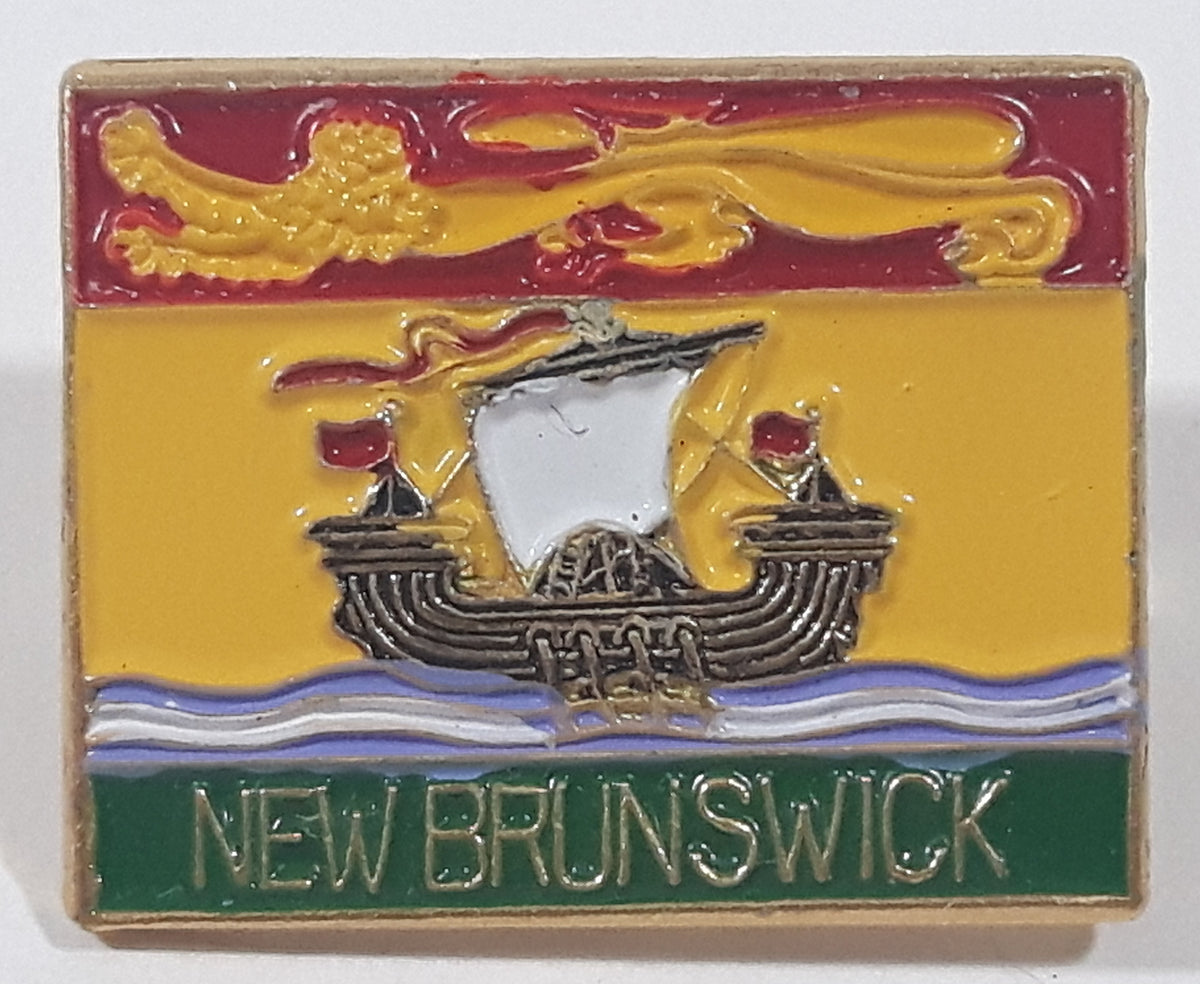 New Brunswick Enamel Metal Lapel Pin – Treasure Valley Antiques ...