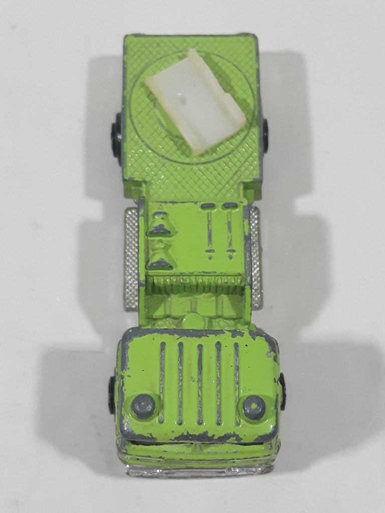 Zylmex P312 Fire Engine Lime Green Die Cast Toy Ladder Truck Firefight ...