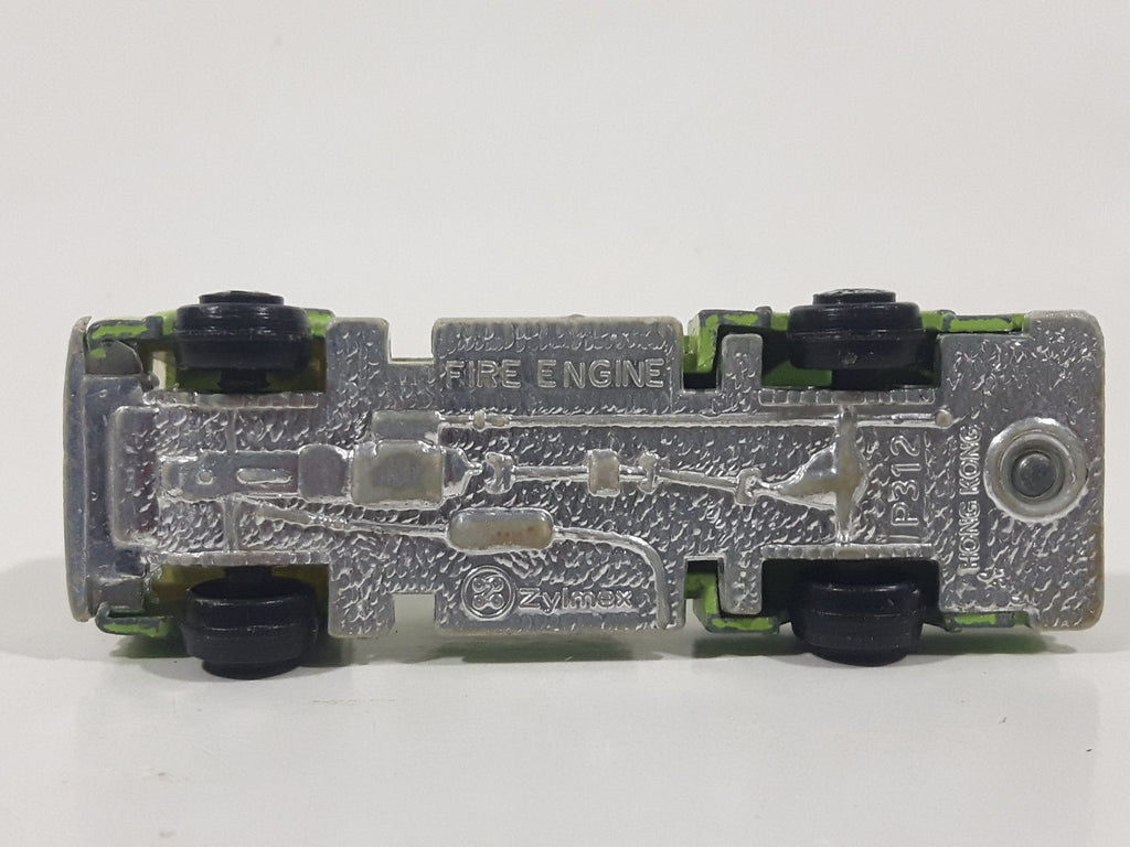 Zylmex P312 Fire Engine Lime Green Die Cast Toy Ladder Truck Firefight ...