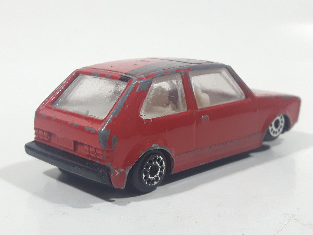 Rare Vintage Zee Toys Dyna Wheels D83 Volkswagen Golf GTI Red Die Cast ...