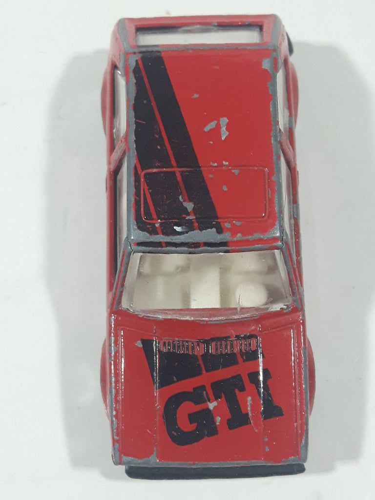 Rare Vintage Zee Toys Dyna Wheels D83 Volkswagen Golf GTI Red Die Cast ...