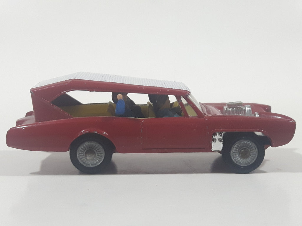 Vintage 1960s Husky The Monkees MonkeeMobile Red and White Die Cast To ...
