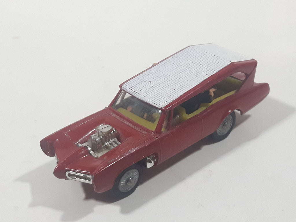 Vintage 1960s Husky The Monkees MonkeeMobile Red and White Die Cast To ...